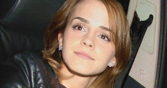 Emma Watson in the car ~ Emma Watson