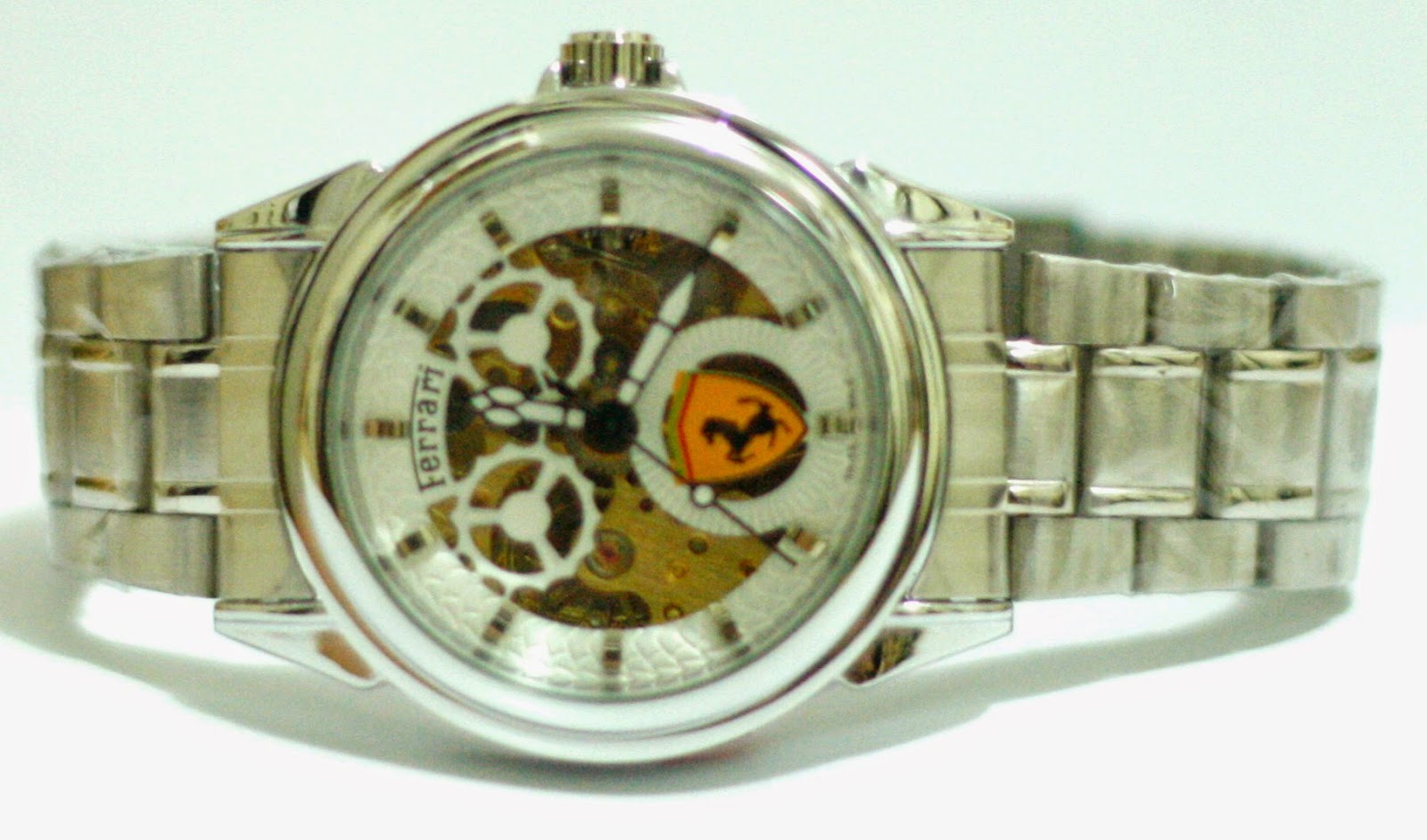 JAM TANGAN FERRARI SKELETON 01 SERIES | rkjamtangan