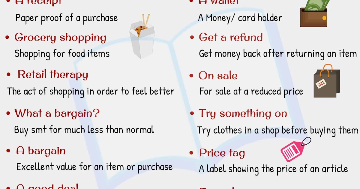 Click on: SHOPPING EXPRESSIONS