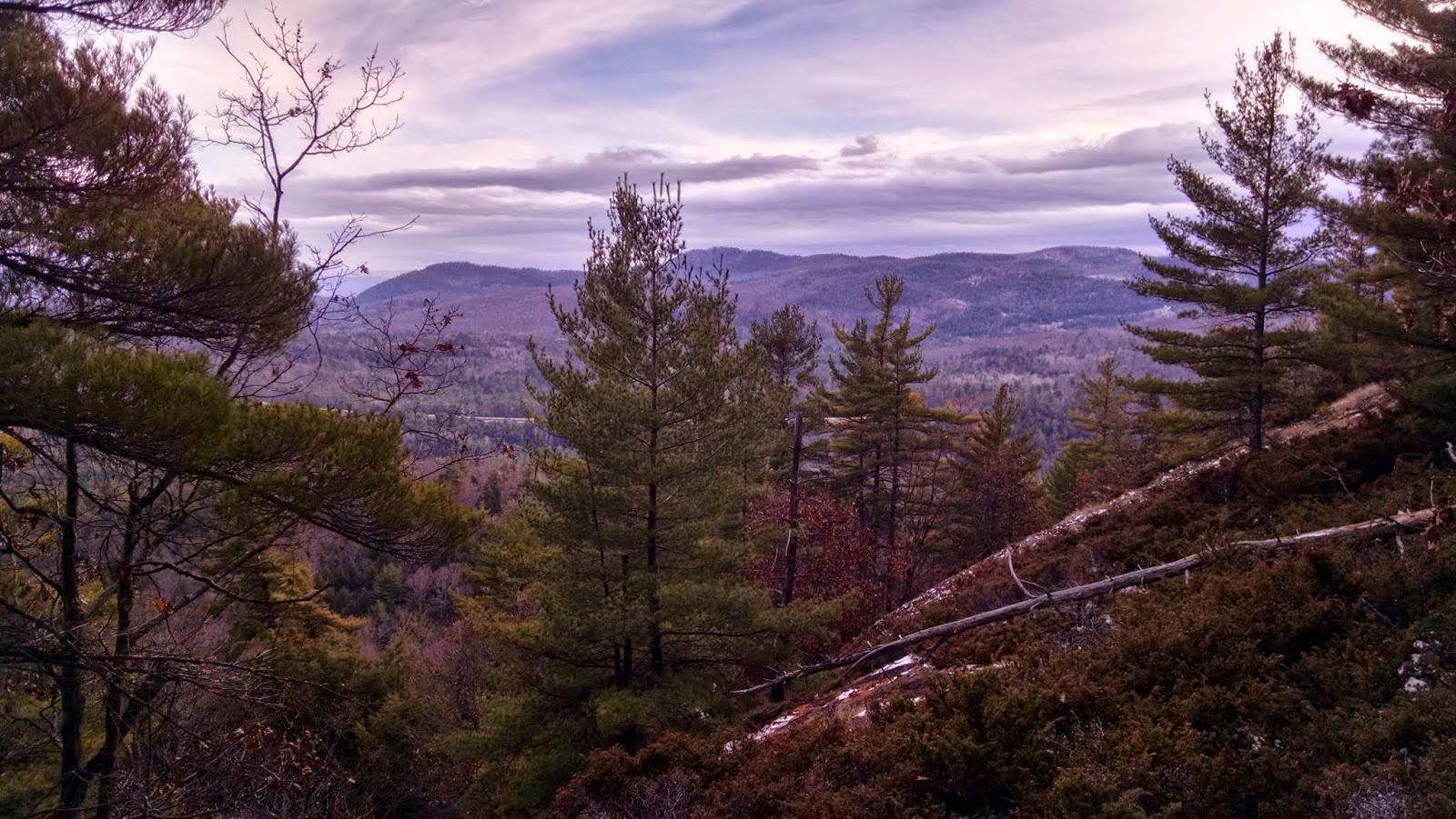 Off on Adventure: Split Rock Mountain - Hammond Pond Wild Forest - 11/22/14