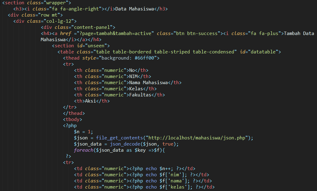 Cara Parsing Dengan Json - Huda Genji Cara Parsing Dengan Json - Huda Genji