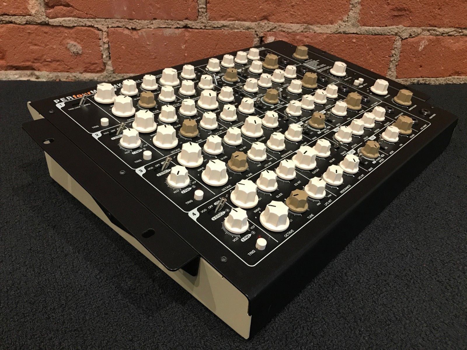 MATRIXSYNTH: VERMONA PERfourMER MKII Analog Synthesizer with Rack Ears