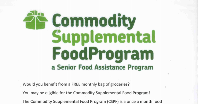 Peabody Council on Aging: Commodity Supplemental Food Program for ...