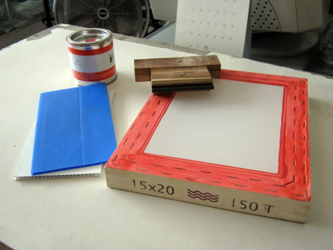 PERALATAN SABLON | SABLON NUSANTARA