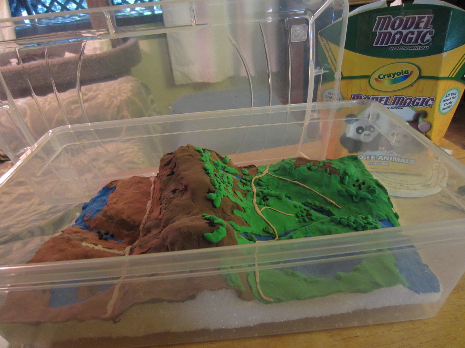 Gorgeous Biologist Knitter Diaspora: Plastic watershed model ideas?