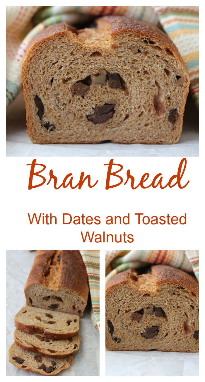 Bran Bread with Dates and Toasted Walnuts | Karen's Kitchen Stories