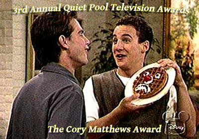 Quiet Pool Perspective: The Cory Matthews Award- Lead in Comedy