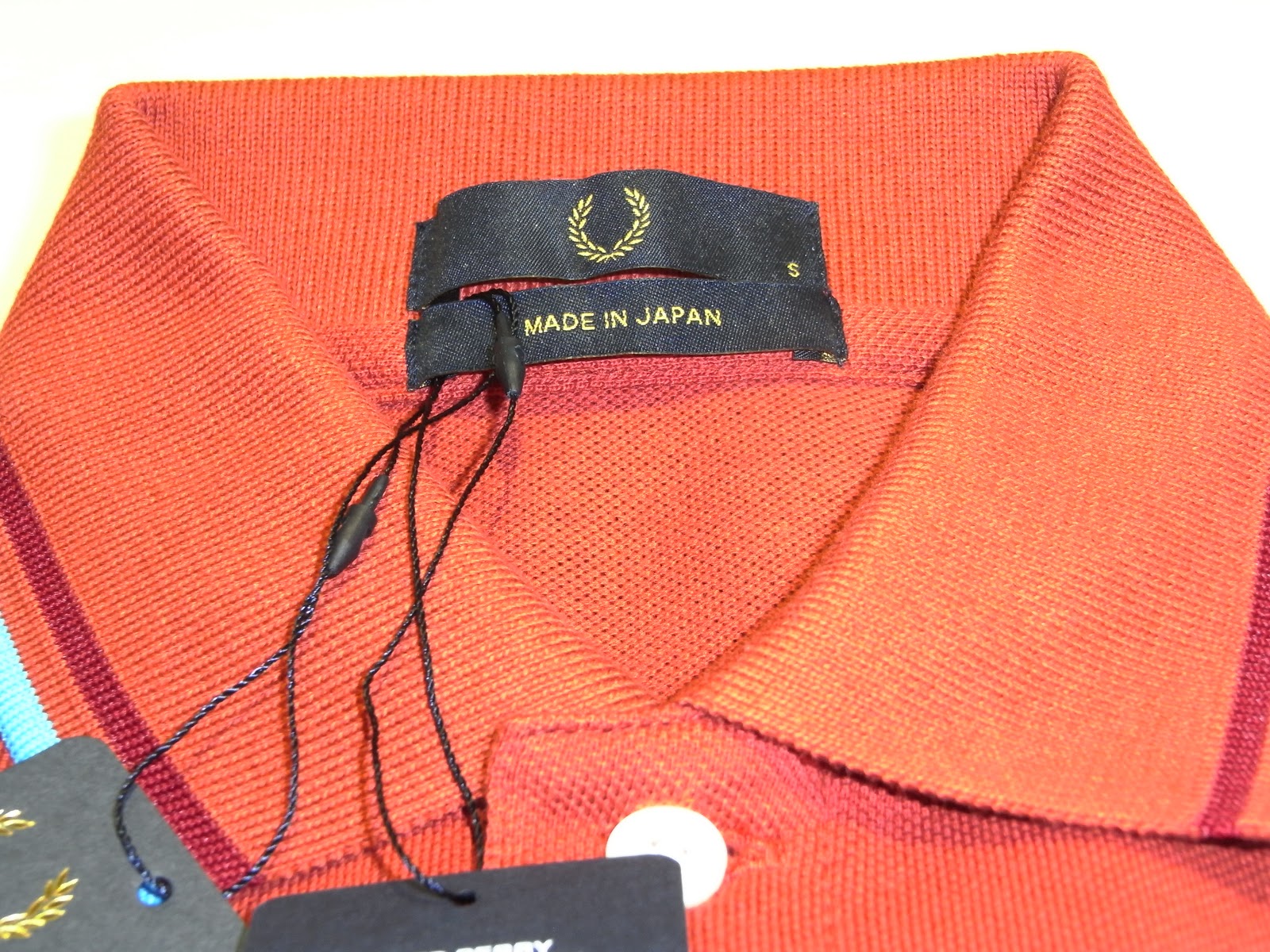 THE ALJO INC.: Fred Perry Laurel Wreath 1964 Terracotta Japanese Slim ...