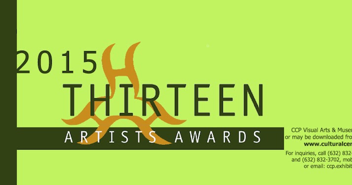 Mark Andy Garcia: CCP announces the 13 Artists for 2015