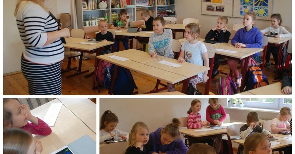 Kolga Kool: Alustas kevadkool....esimene tund õp. Tuuliga.