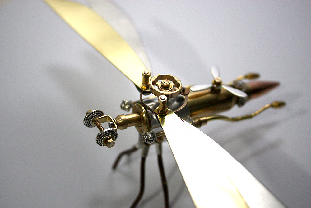 LA CIENCIA DE LA VIDA: Insectos steampunk de Tom Hardwidge