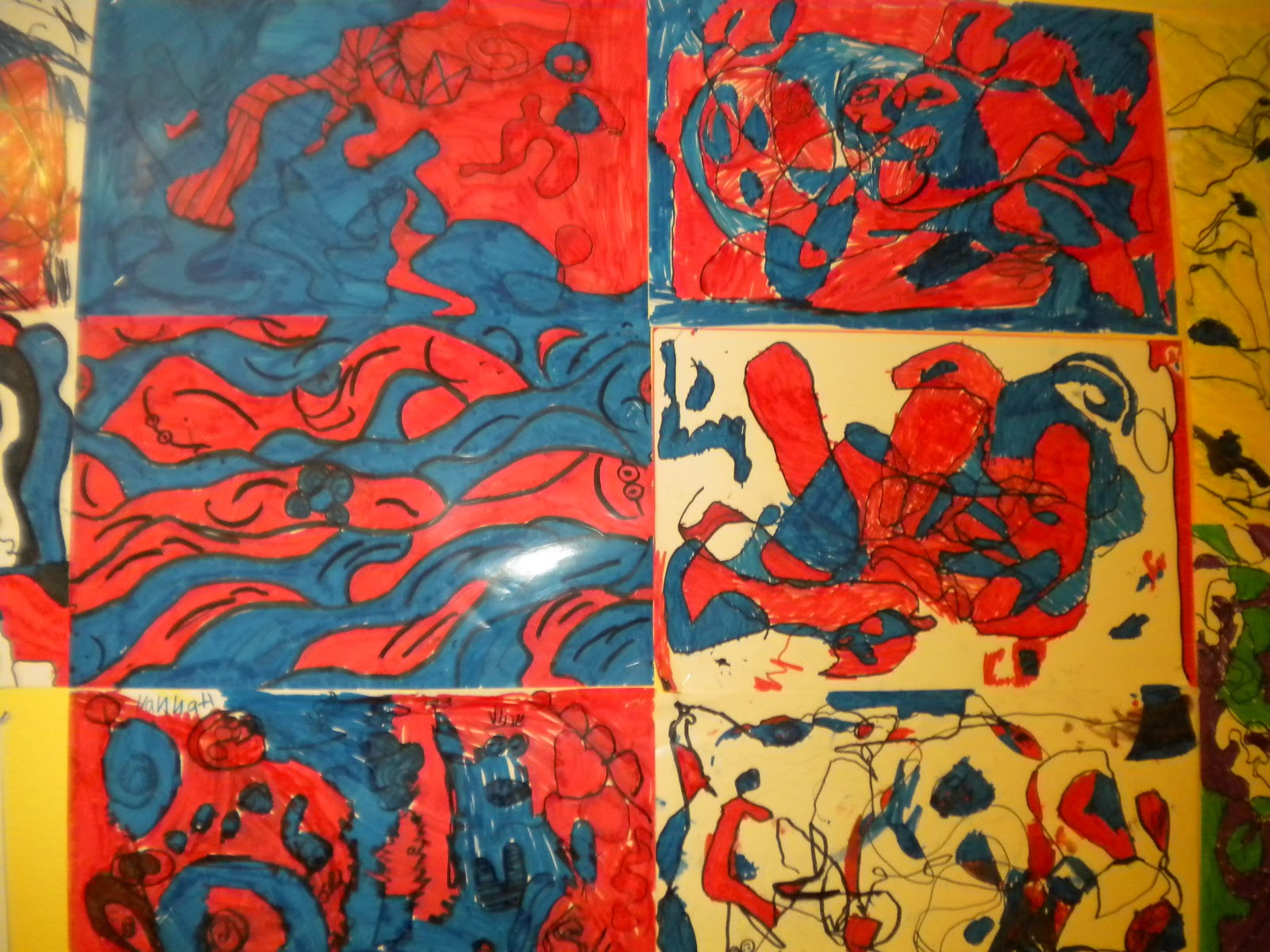 Waitsfield Elementary Art: Jean Dubuffet