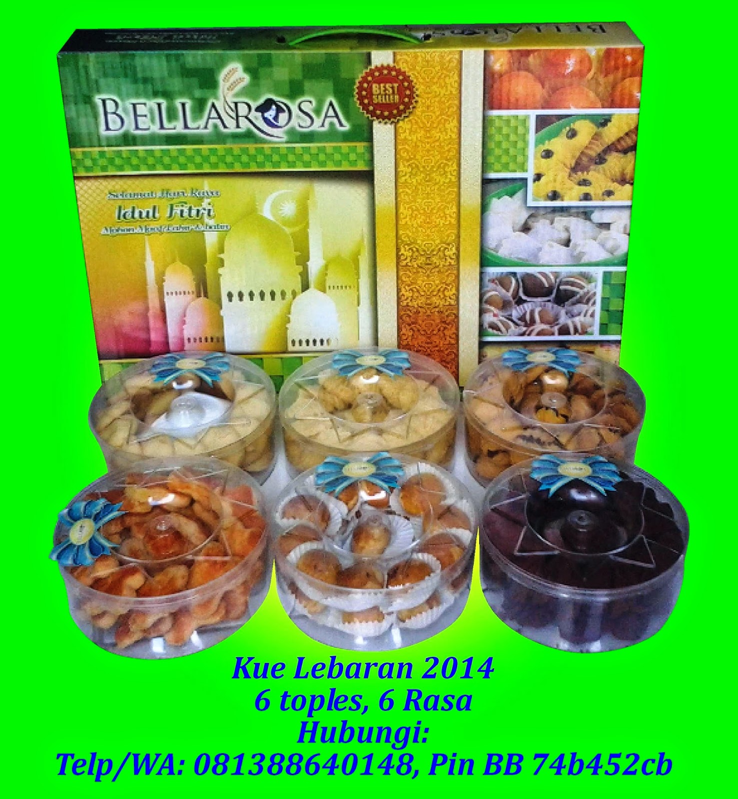 BELLAROSA KUE - KUE KERING LEBARAN 2018
