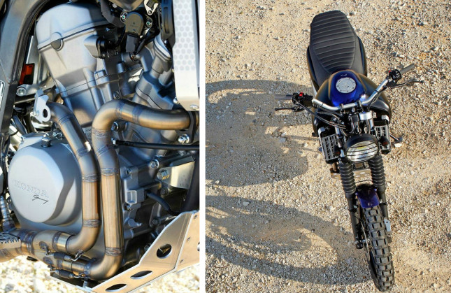 VOROMV Moto: Una Transalp 700 Custom-Scrambler desde Portugal ...