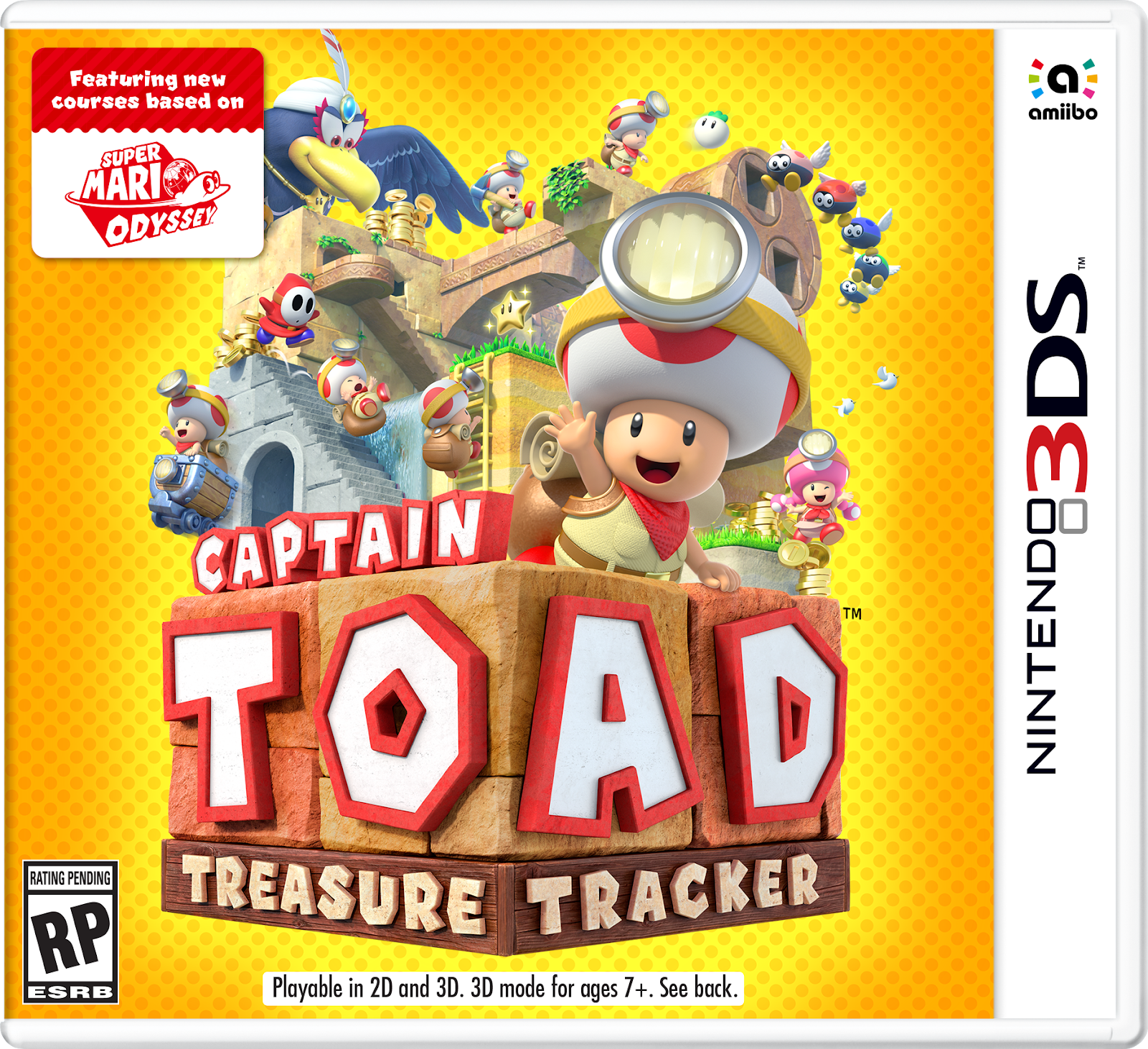 Captain Toad: Treasure Tracker anunciado para Nintendo 3DS e Switch