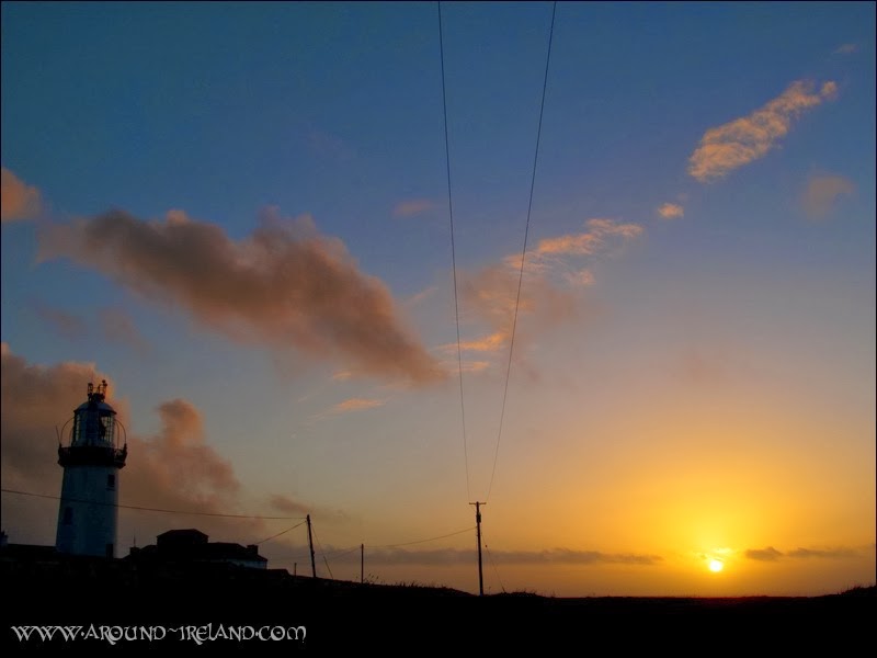Dookoła Irlandii z Pendragonem: Zachód słońca na Loop Head