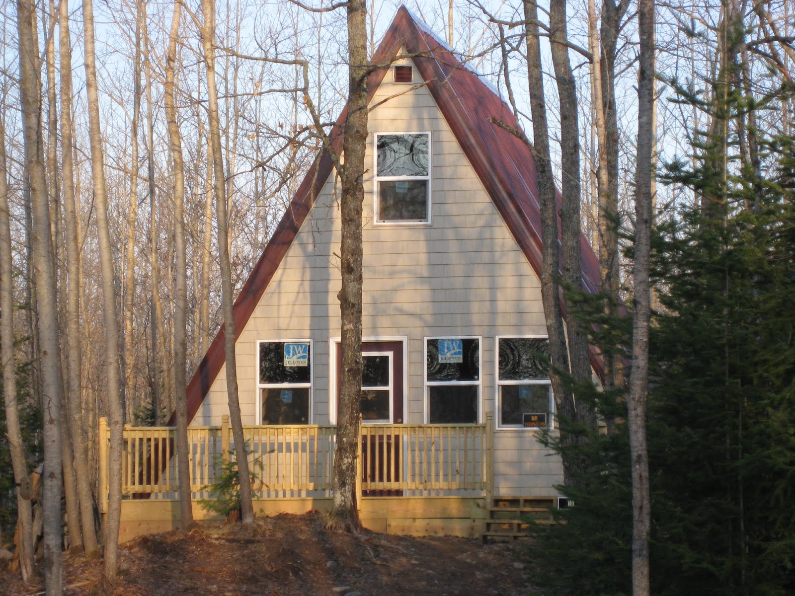 Our A-Frame Cabin