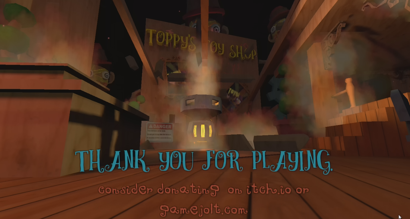 『TOPPY'S TOY SHOP』おもちゃ屋の商品を燃やしていくホラーゲーム|多趣味のつらつらブログ