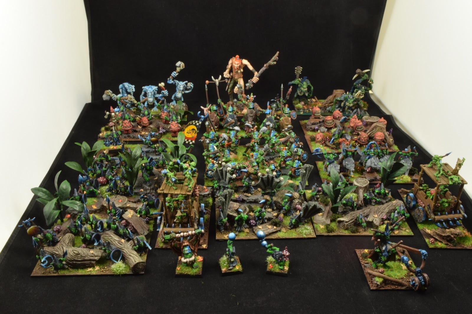 Army-wide picture and savage orcs