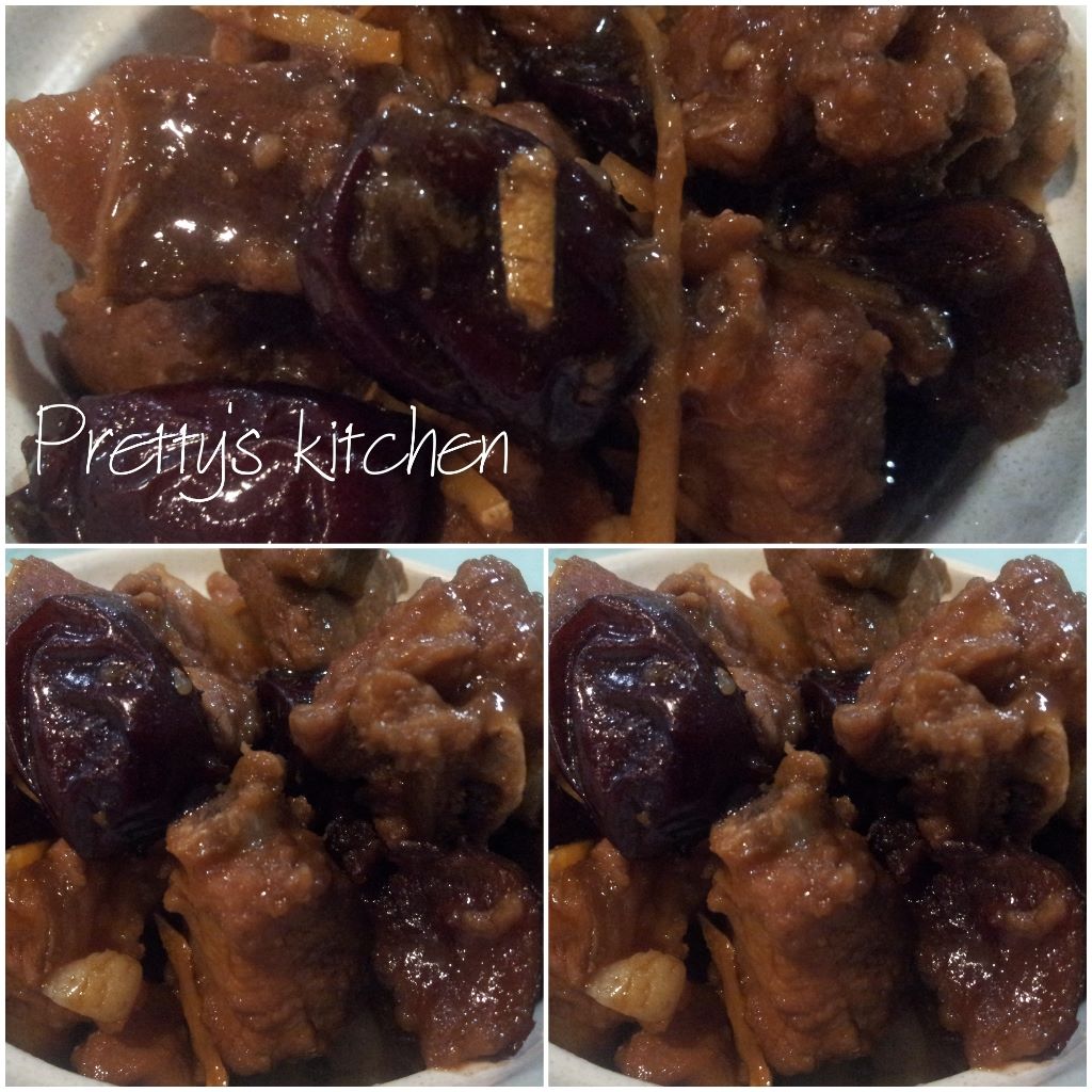Braised Spare-Ribs with Red Dates