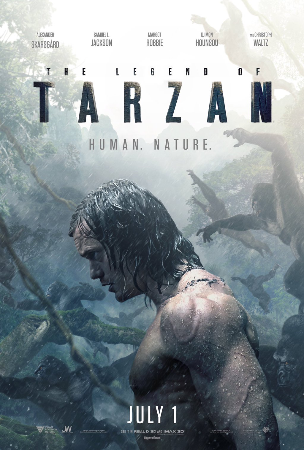 Elokuvan taikaa: Arvostelu: The Legend of Tarzan / Tarzanin legenda (2016)