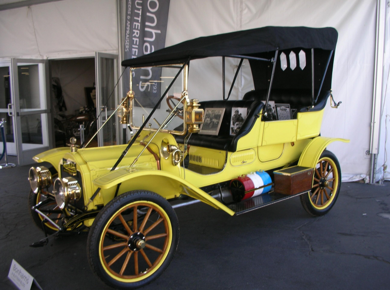 Just A Car Guy: the yellow Winton Flyer made by Von Dutch for Steve ...