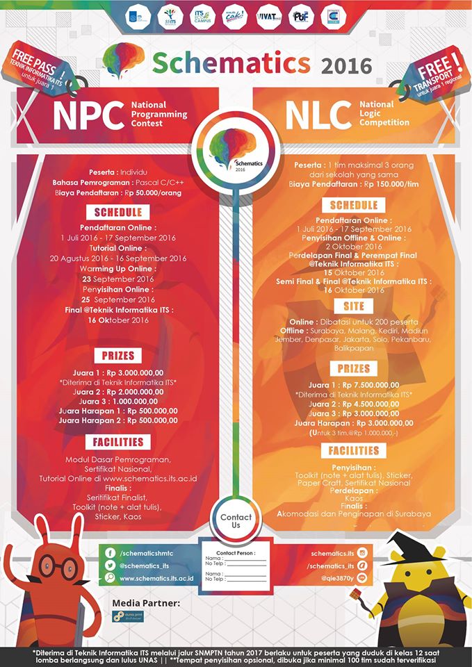 Schematics Teknik Informatika ITS 2016 - National Logic Competition ...