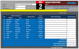 Contoh soal ujian praktek microsoft excel - alldycaemgemgakers