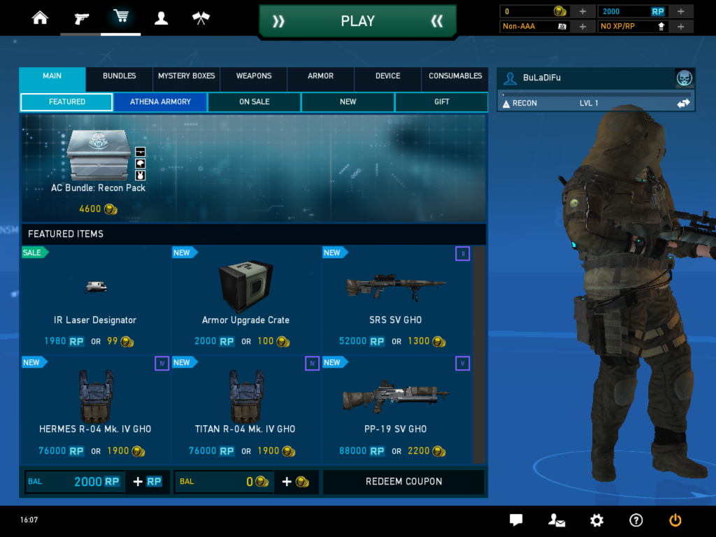 Ghost Recon Online (Part Three) ~ All You Need to Know About Games