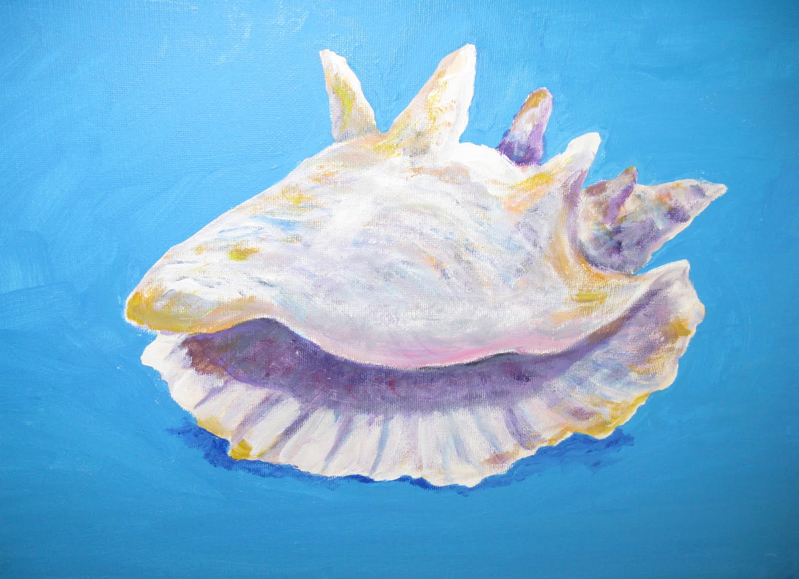 Gerry's Art and Activities: Large 16x20 Acrylic Shells