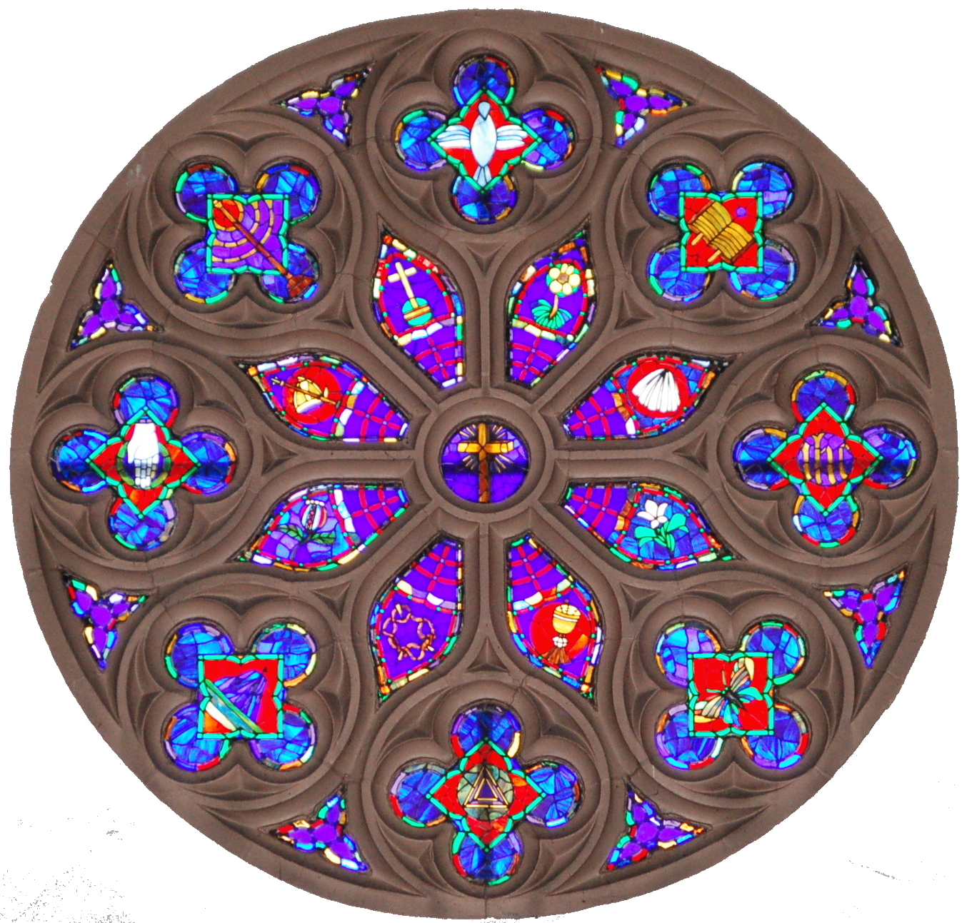 My Ancestors and Me: The Rose Window - Church Record Sunday