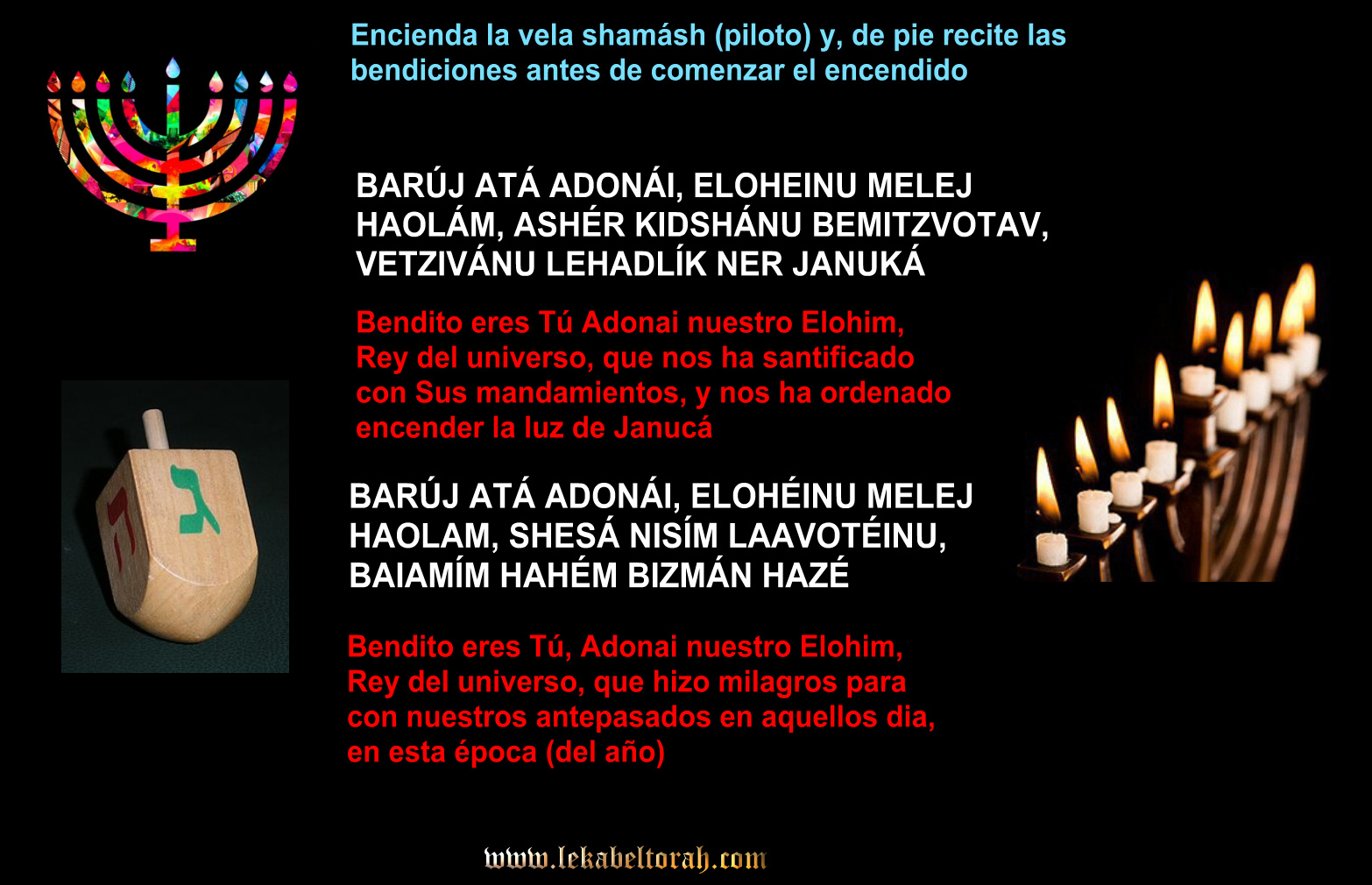 Januká, Historia, Bendiciones, Musica | Conexion Jojmáh