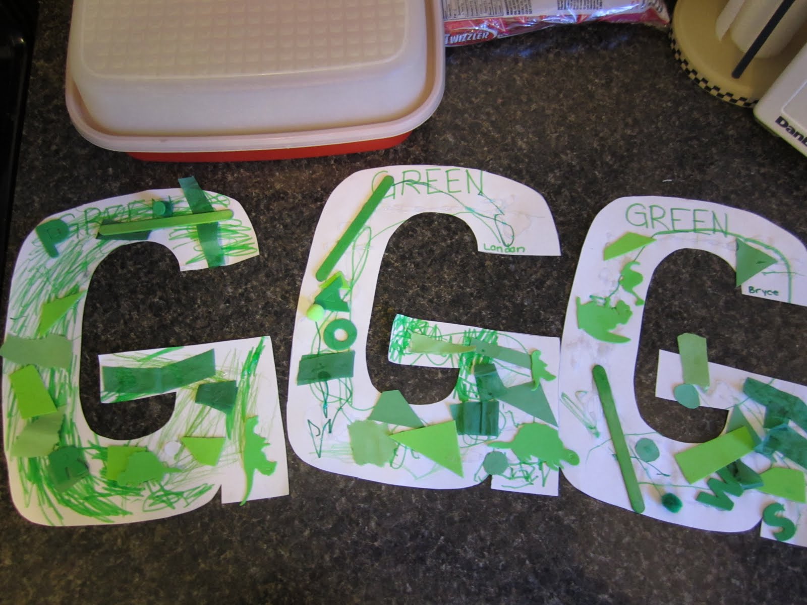 Kidtastic Crafts: G is for Green