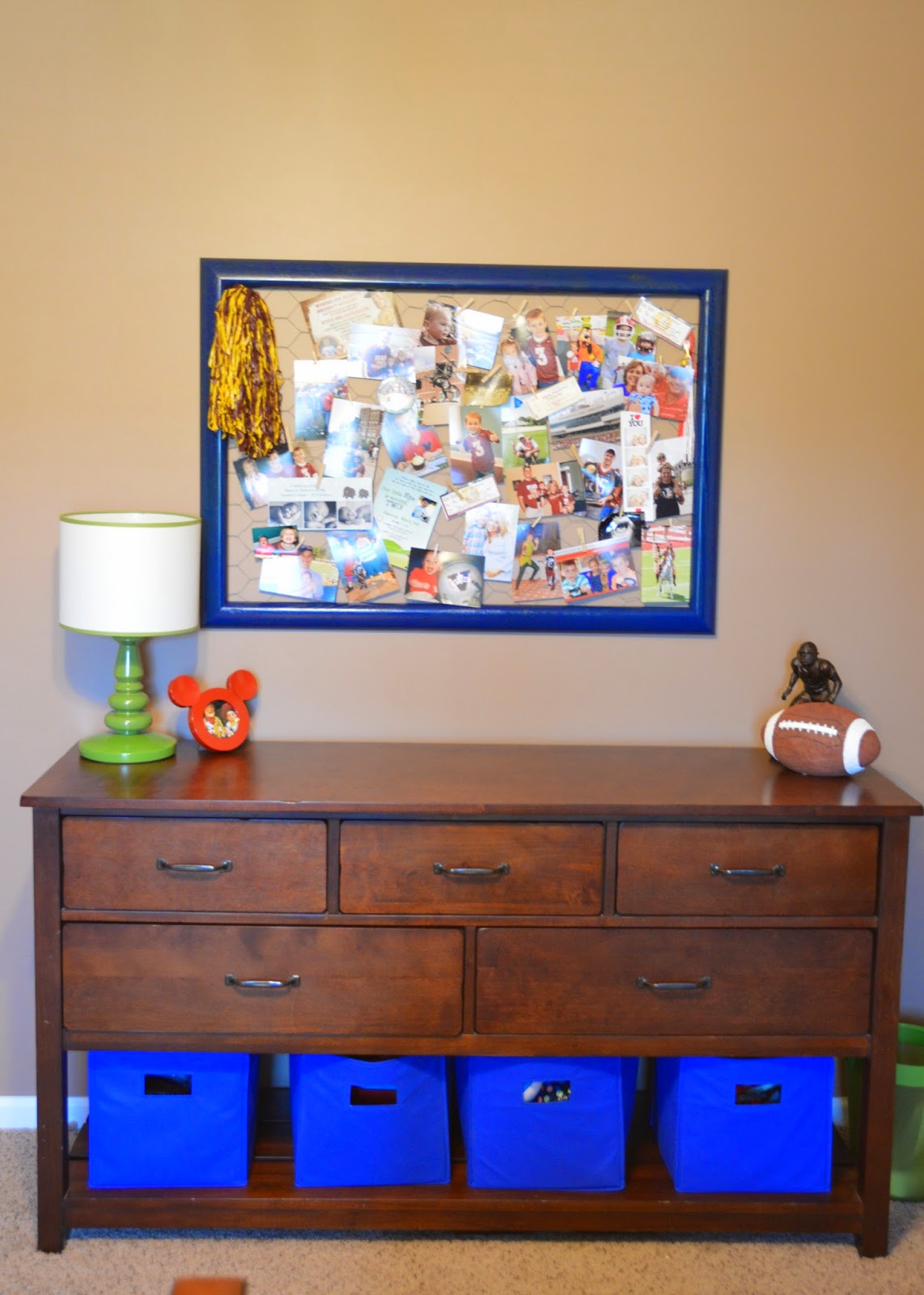Tour of Our Home: Kye's Football Room - The Journey of Parenthood...