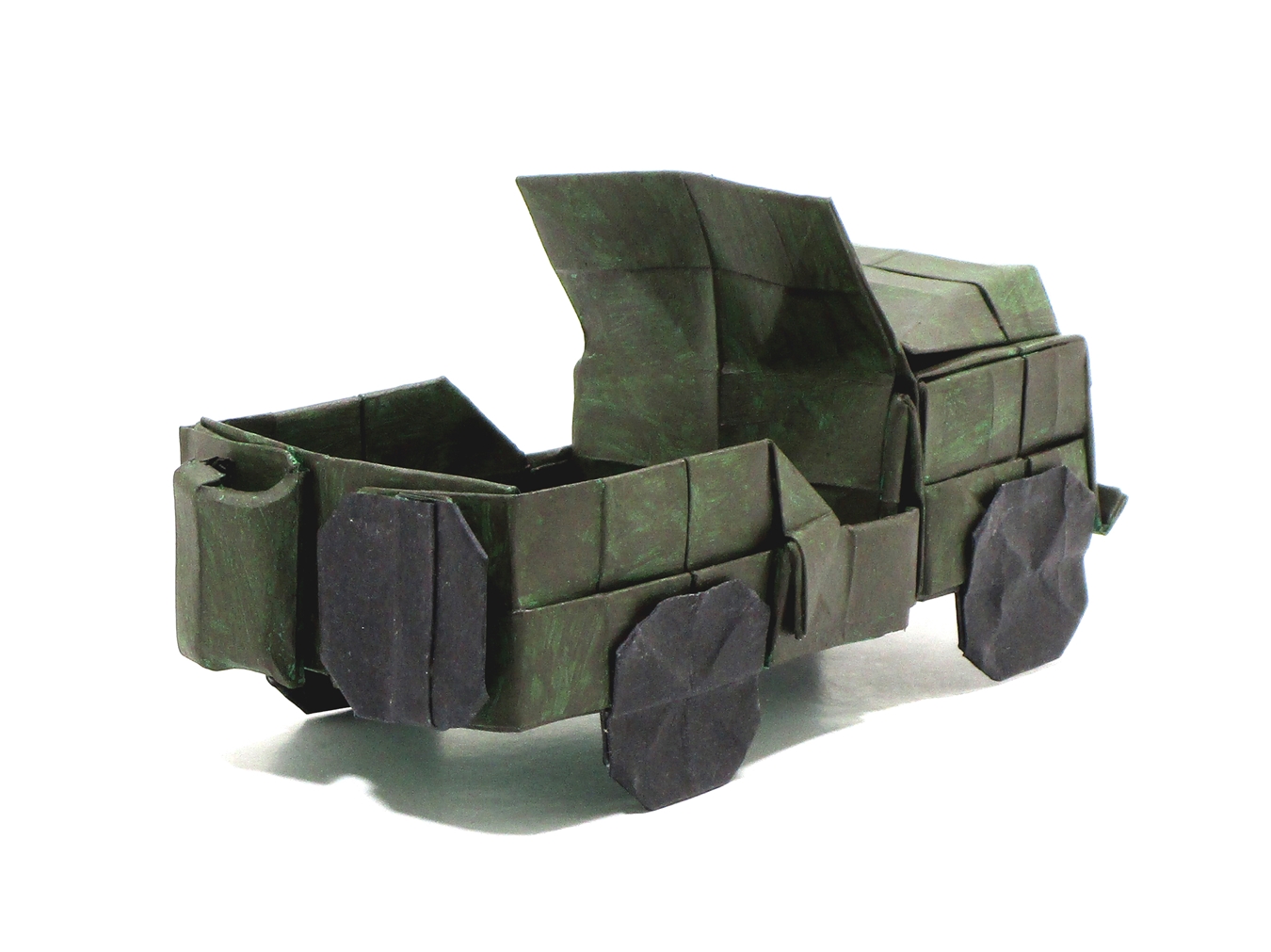 Mariano-Mi mundo el Origami: Jeep Willys M38A1