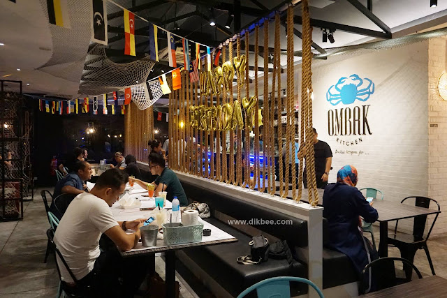 OMBAK KITCHEN : SEAFOOD SHELL OUT BEST DI SHAH ALAM