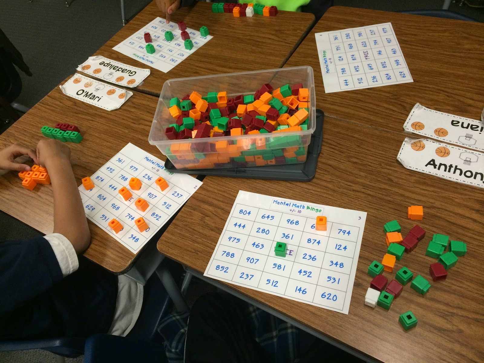 Mental Math Ideas - 2.NBT.8 - Team J's Classroom Fun