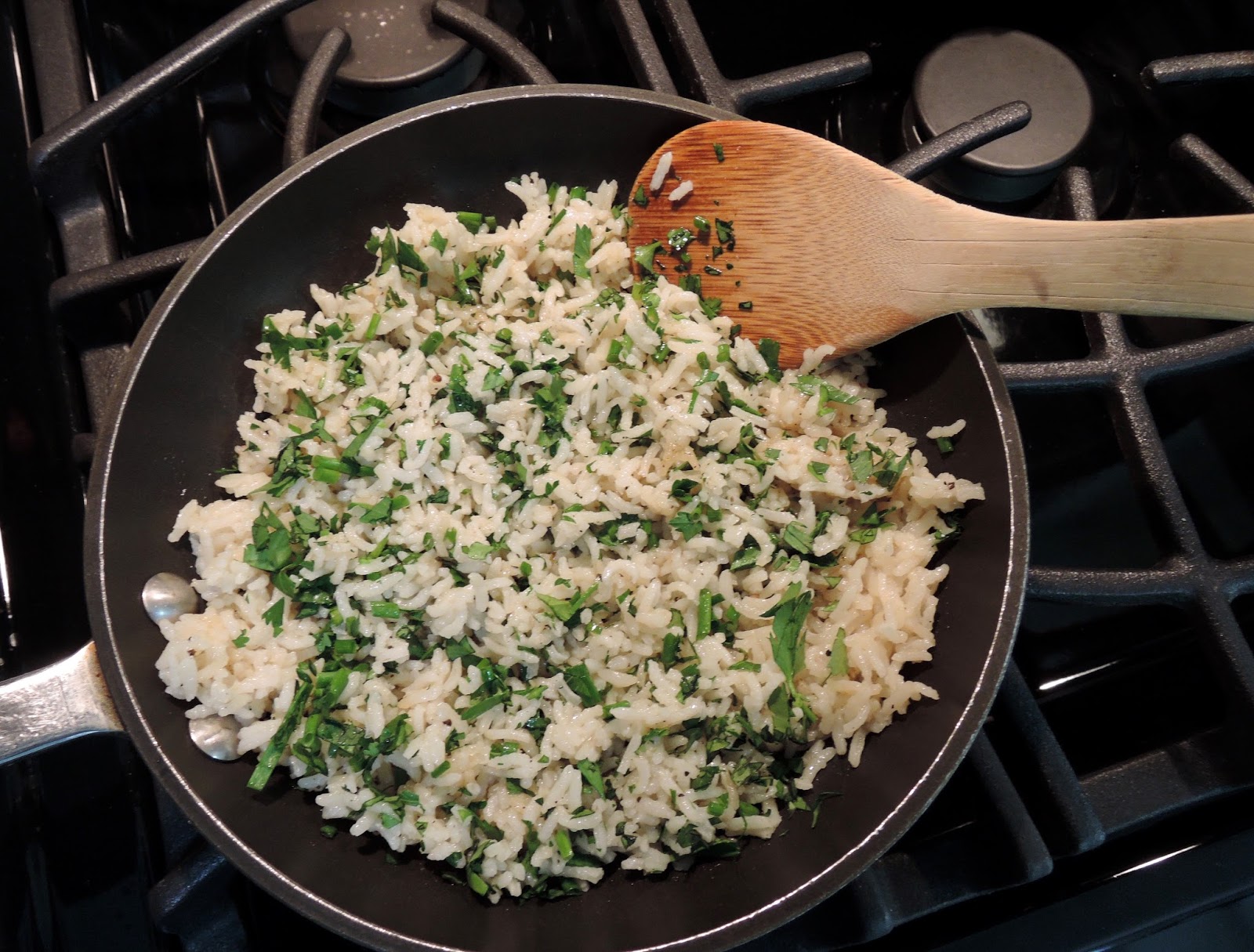 The Briny Lemon: Yogurt-Marinated Grilled Salmon over Herbed Rice
