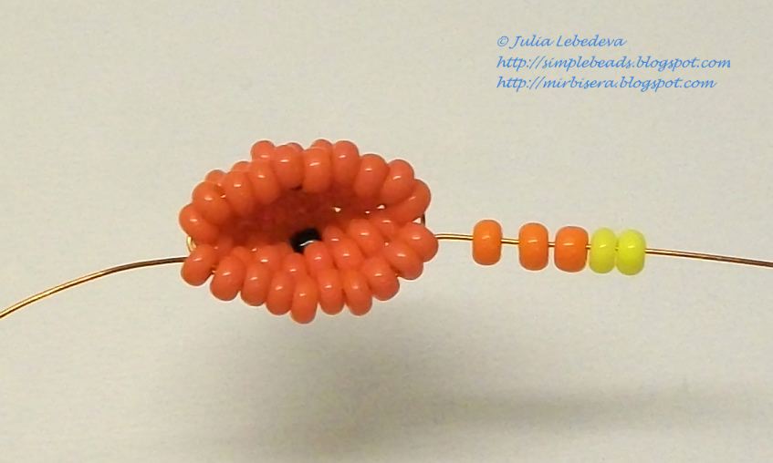 Beading for the very beginners: Goldfish