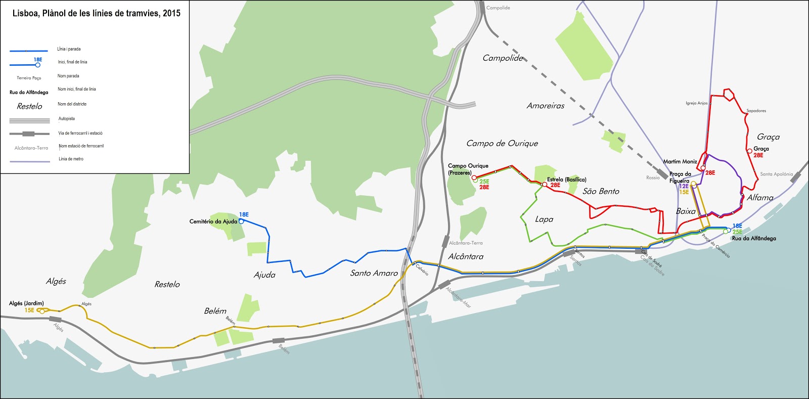 Rails sense fronteres: Tramvies de Lisboa - Carris (Companhia dos ...