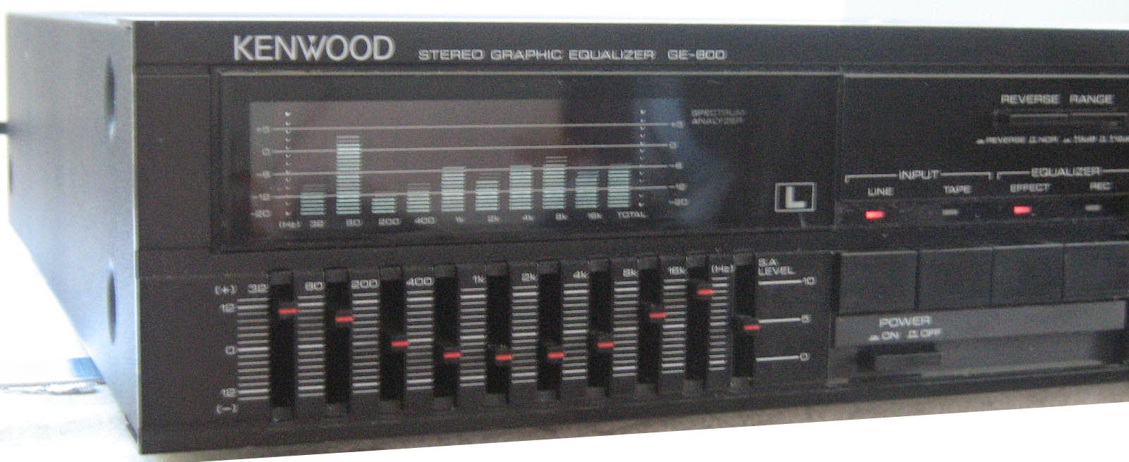 Kenwood GE-800 - Graphic Equalizer | AudioBaza