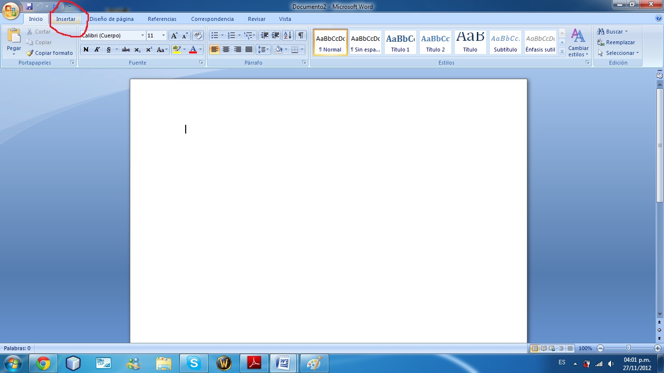 COMO INSERTAR IMAGENES EN WORD