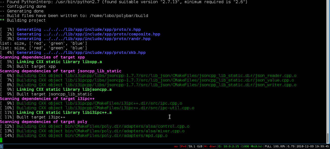 Gerenciador de janelas i3 com Polybar para Debian, Ubuntu e derivados