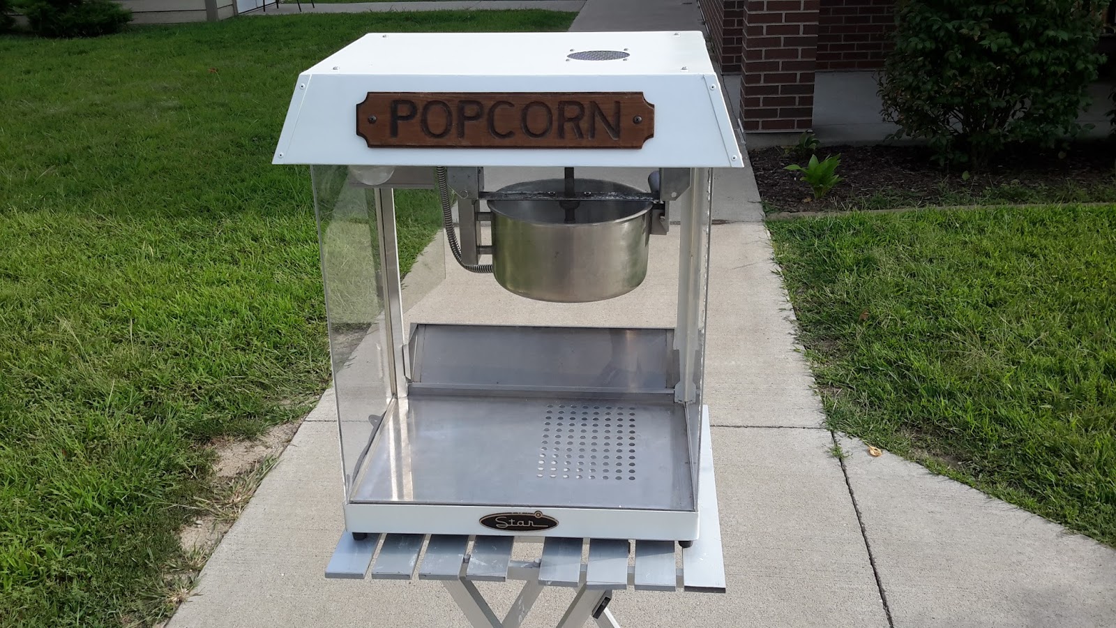 Star 39D popcorn machine Restored