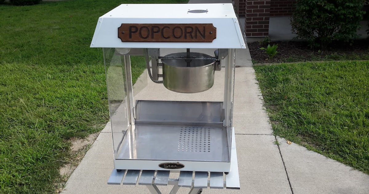 Star 39D popcorn machine Restored