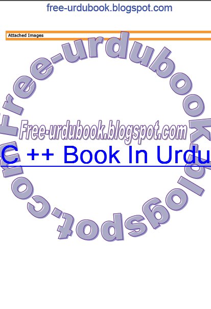 C Plus Plus | Free Urdu Books Downloading, Islamic Books, Novels