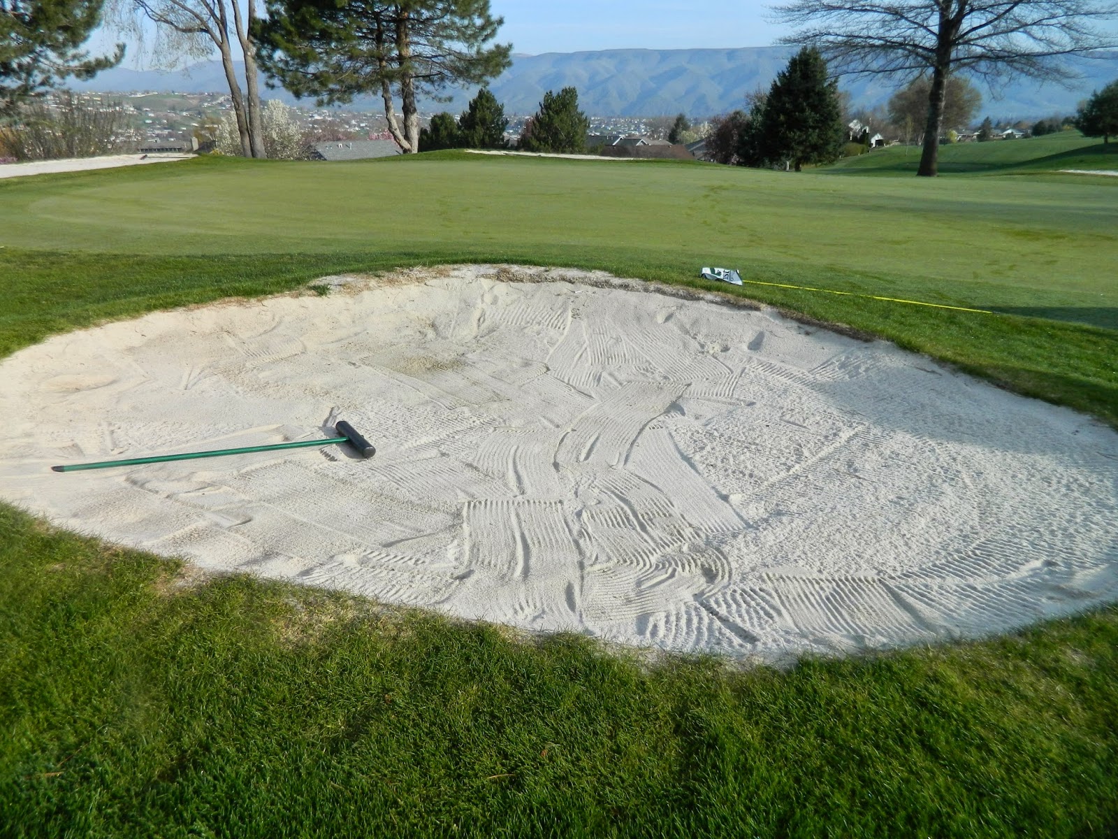 LGCC Golf Maintenance: Bunker Rake Placement
