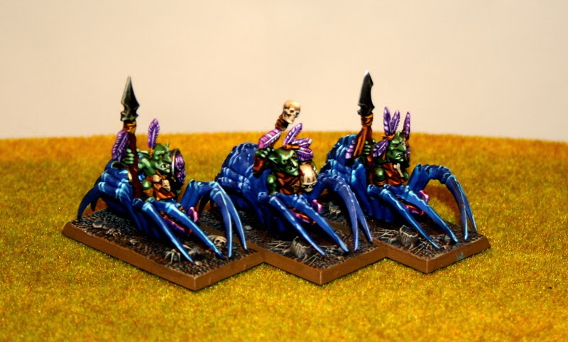 The Art of War: Spider Riders and Gigantic Spider WIP