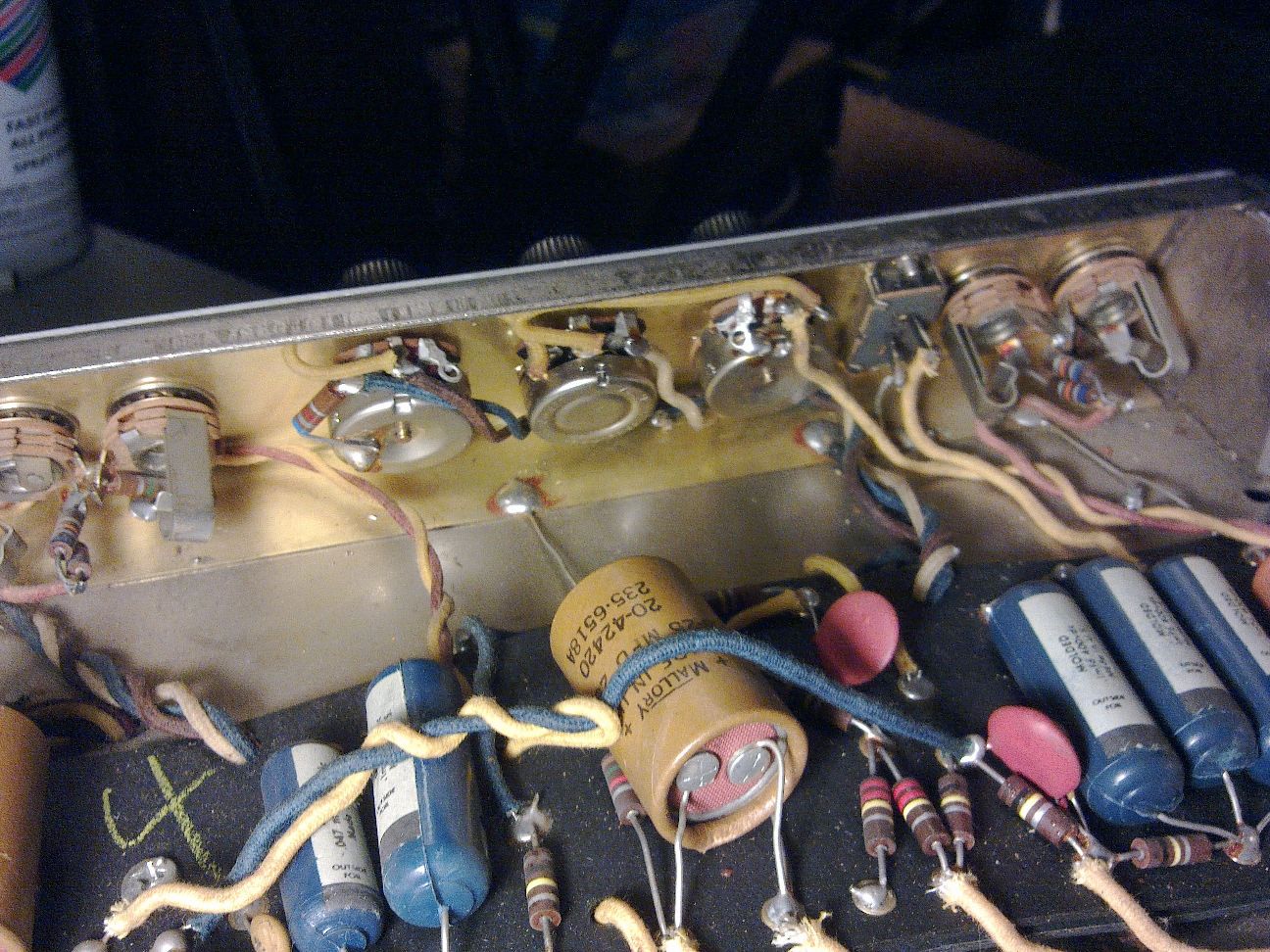 Paul P's Amps: AB165 Bassman Refurbishment & Modification