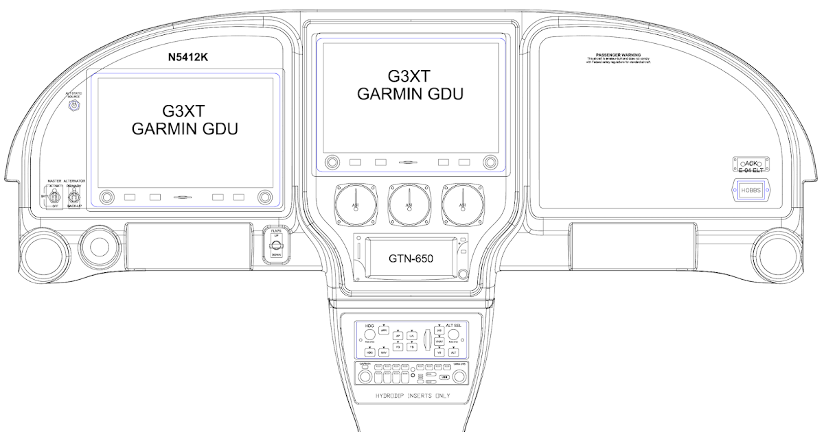 RV-10: Panel Layout